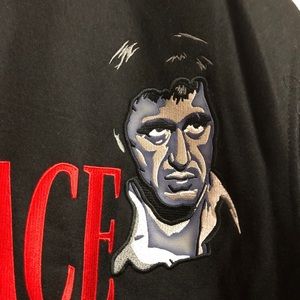 Scarface | Jackets & Coats | Scarface Mens Reversible Collectible ...
